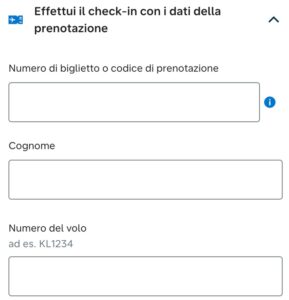 KLM check-in online via web, tramite app e in aeroporto
