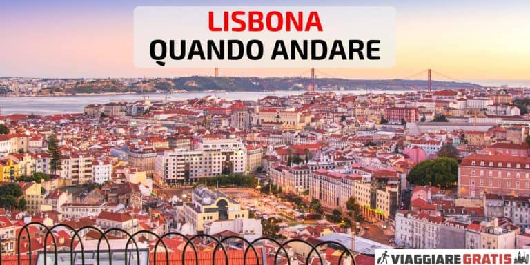 Quando andare a Lisbona: temperature e meteo nella capitale portoghese