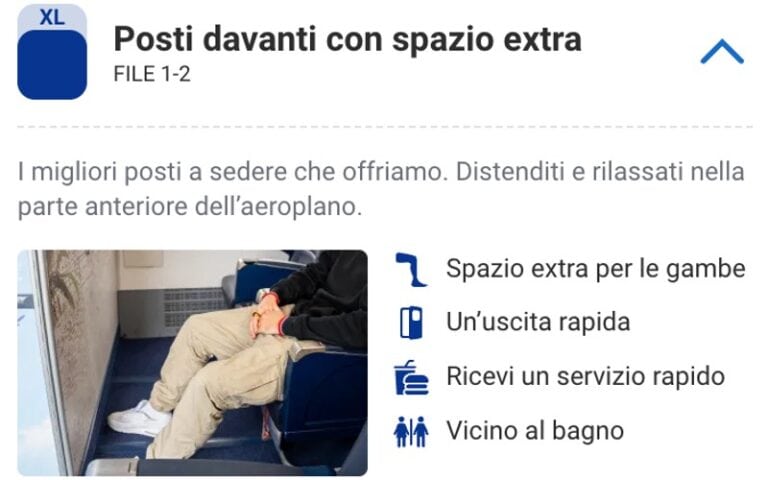 Posti a sedere Ryanair: mappa, assegnazione posto casuale, costi